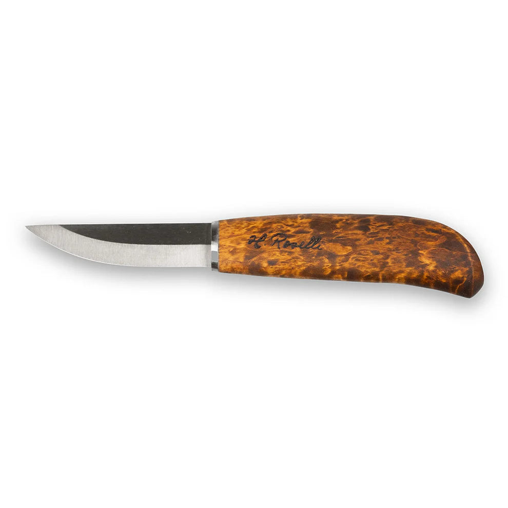 Cuchillo Nuevo H. Roselli Carpenter, UHC steel abedul rizado – Safari ...